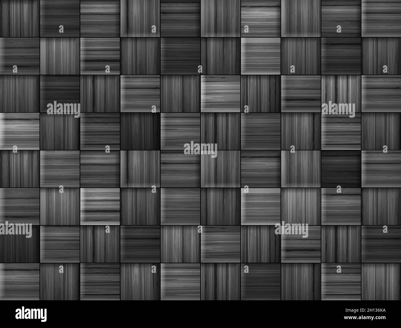 Background formed by wooden square blocks. Vector illustration Stock ...
