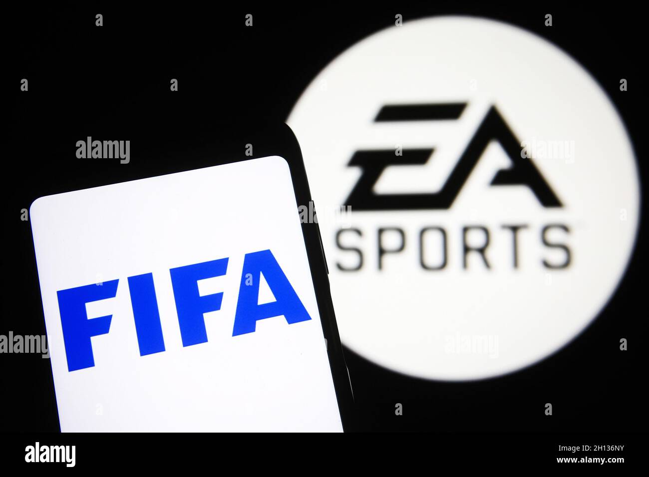 Fifa video game screen hi-res stock photography and images - Alamy