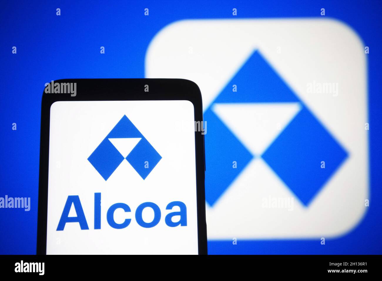 Alcoa logo hi-res stock photography and images - Alamy