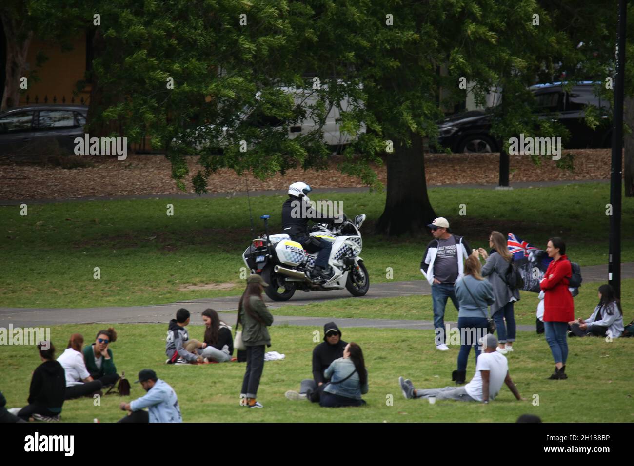 Australian police motorcycle motorbike hi-res stock photography and ...