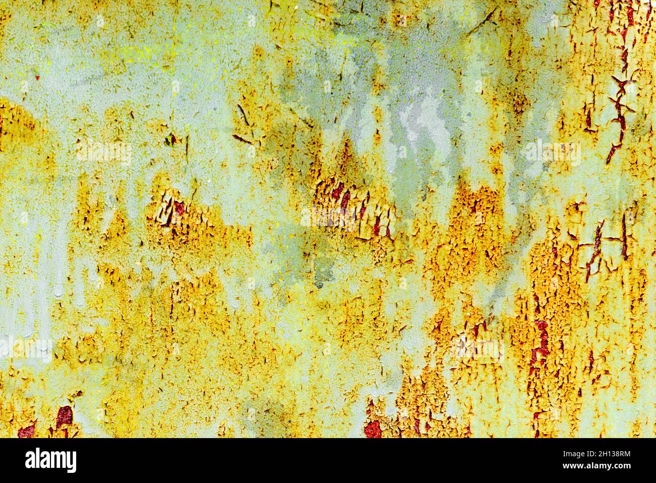 Texture of a metal wall with cracks and scratches which can be used as ...