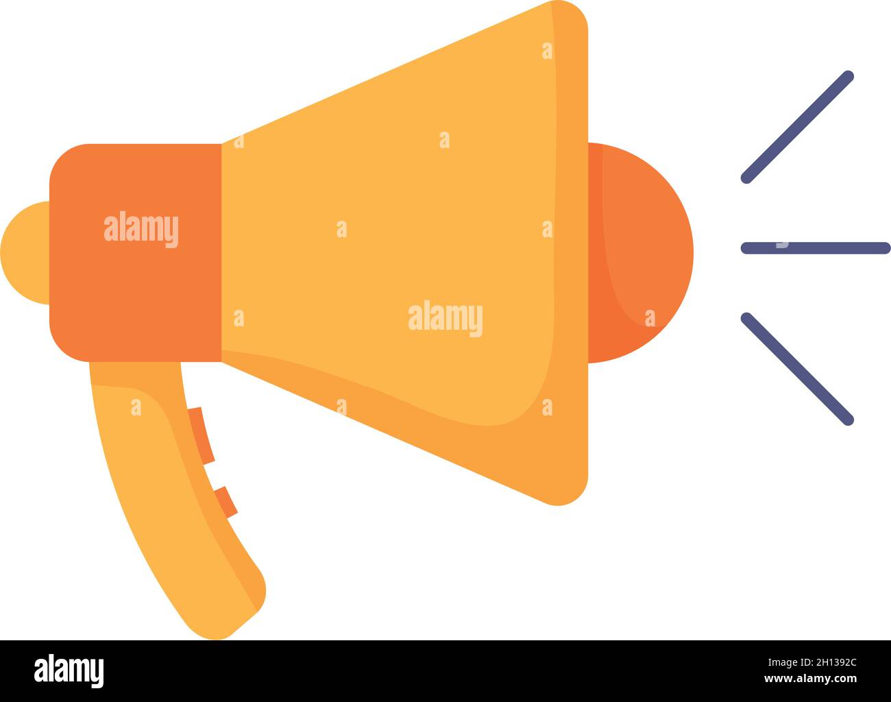 megaphone voice icon Stock Vector Image & Art - Alamy