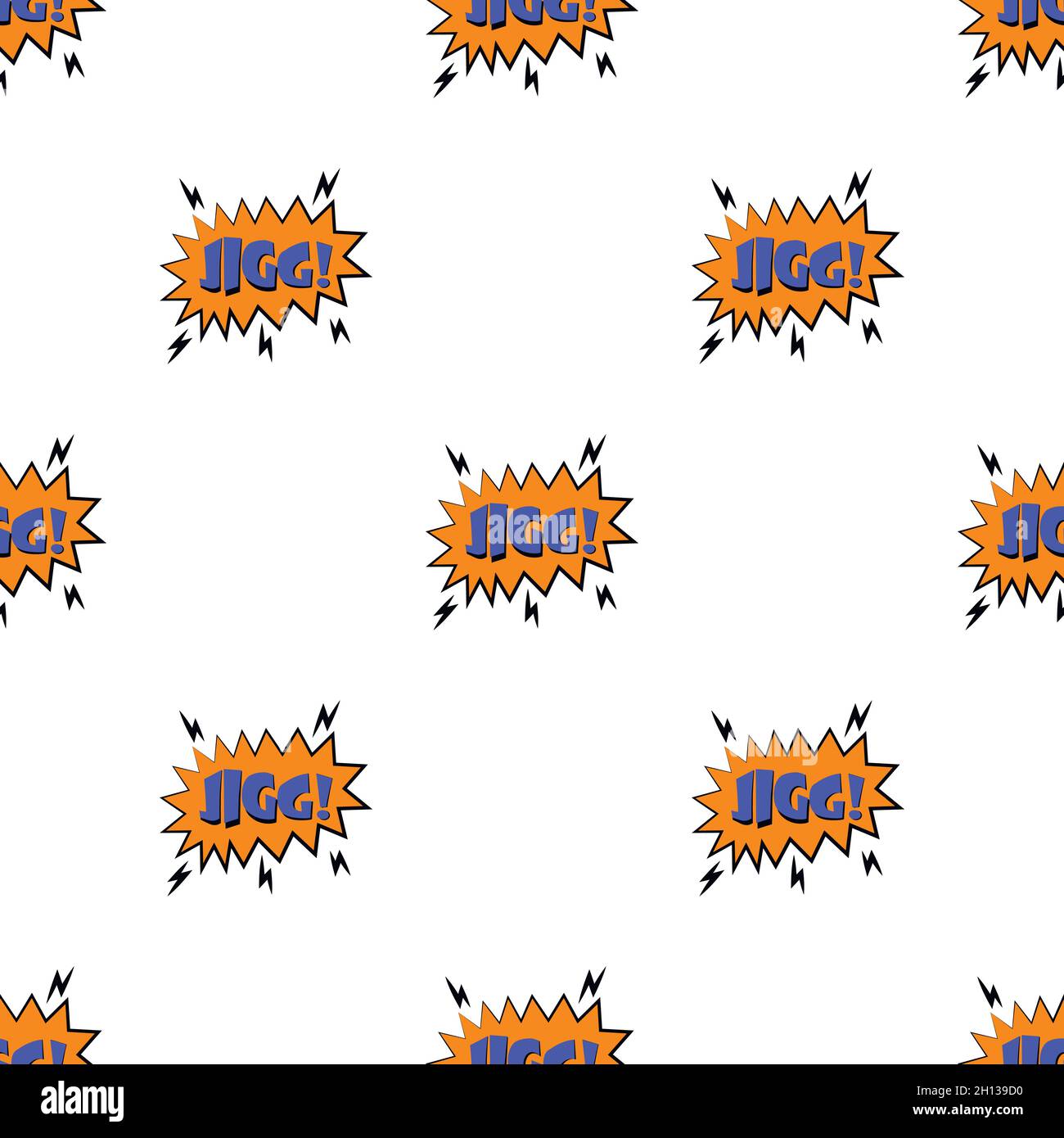 Jigg explosion sound effect pattern seamless background texture repeat ...