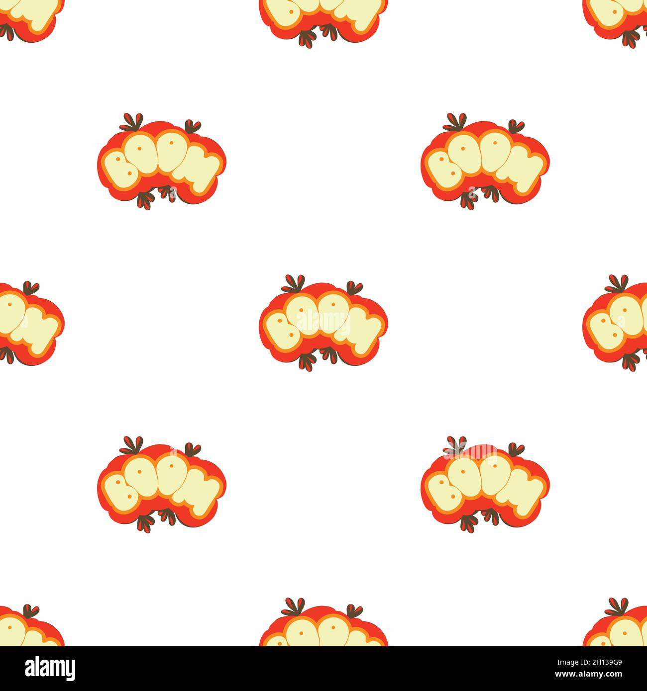 Boom explosion sound effect pattern seamless background texture repeat ...