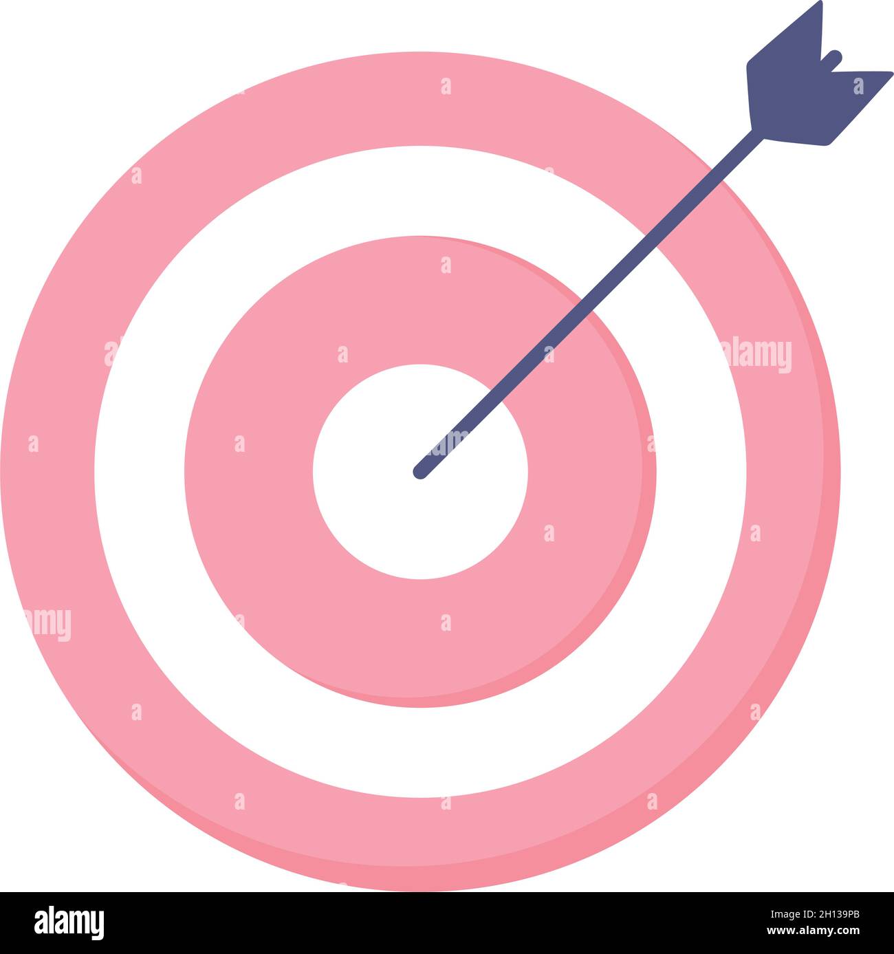 target with arrow Stock Vector Image & Art - Alamy