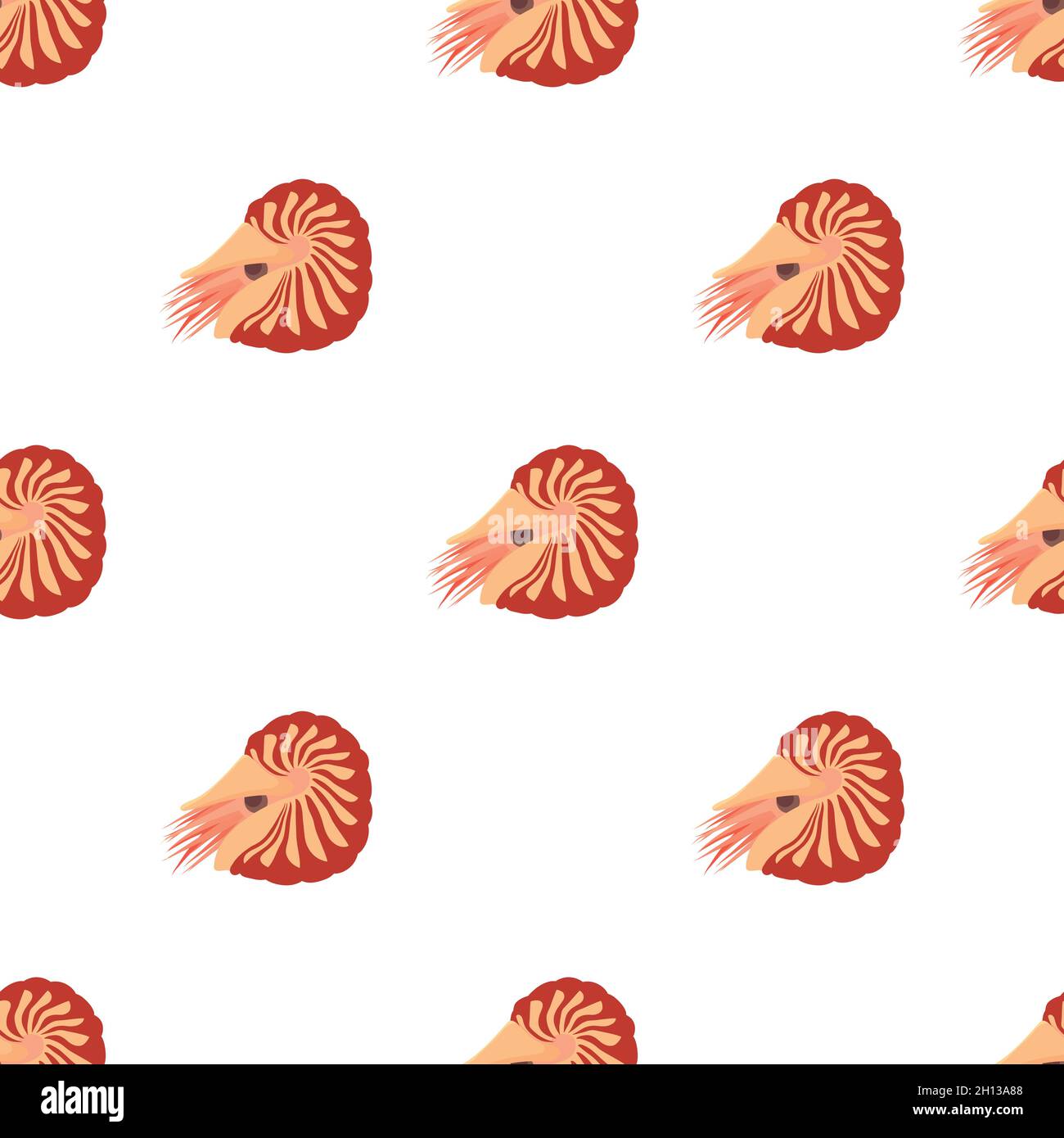 Clam pattern seamless background texture repeat wallpaper geometric ...