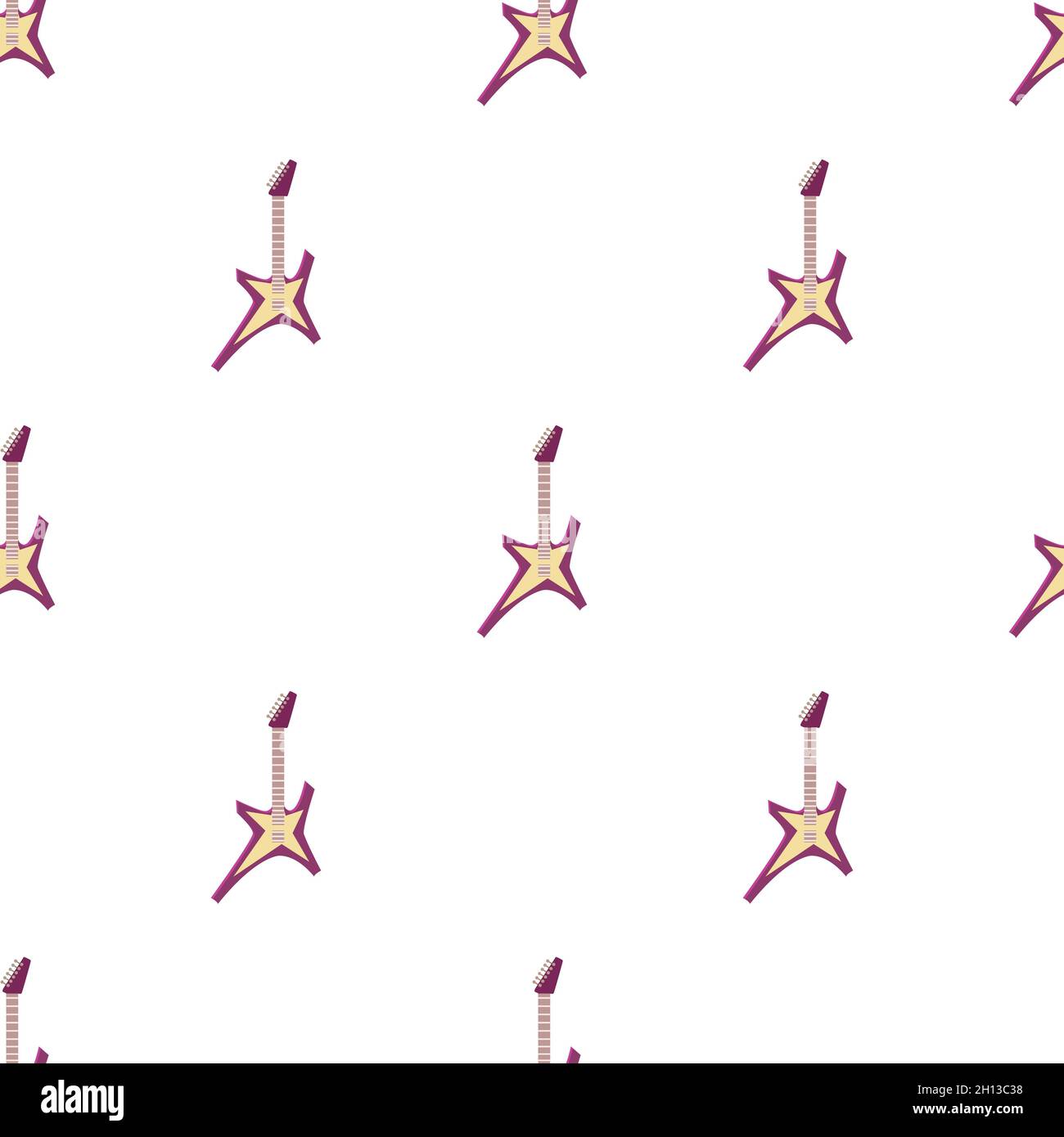 Hard rock guitar pattern seamless background texture repeat wallpaper ...