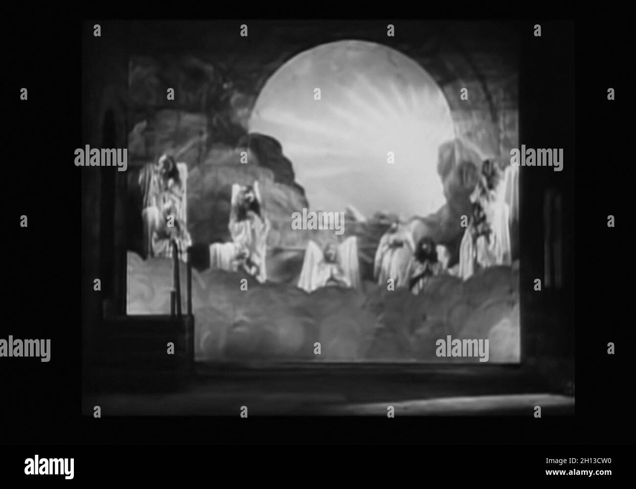 Vintage Phantom of the Opera Lon chaney screen from the film Stock ...