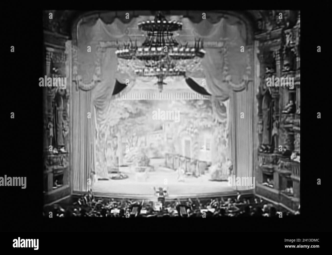 Vintage Phantom of the Opera Lon chaney screen from the film Stock ...