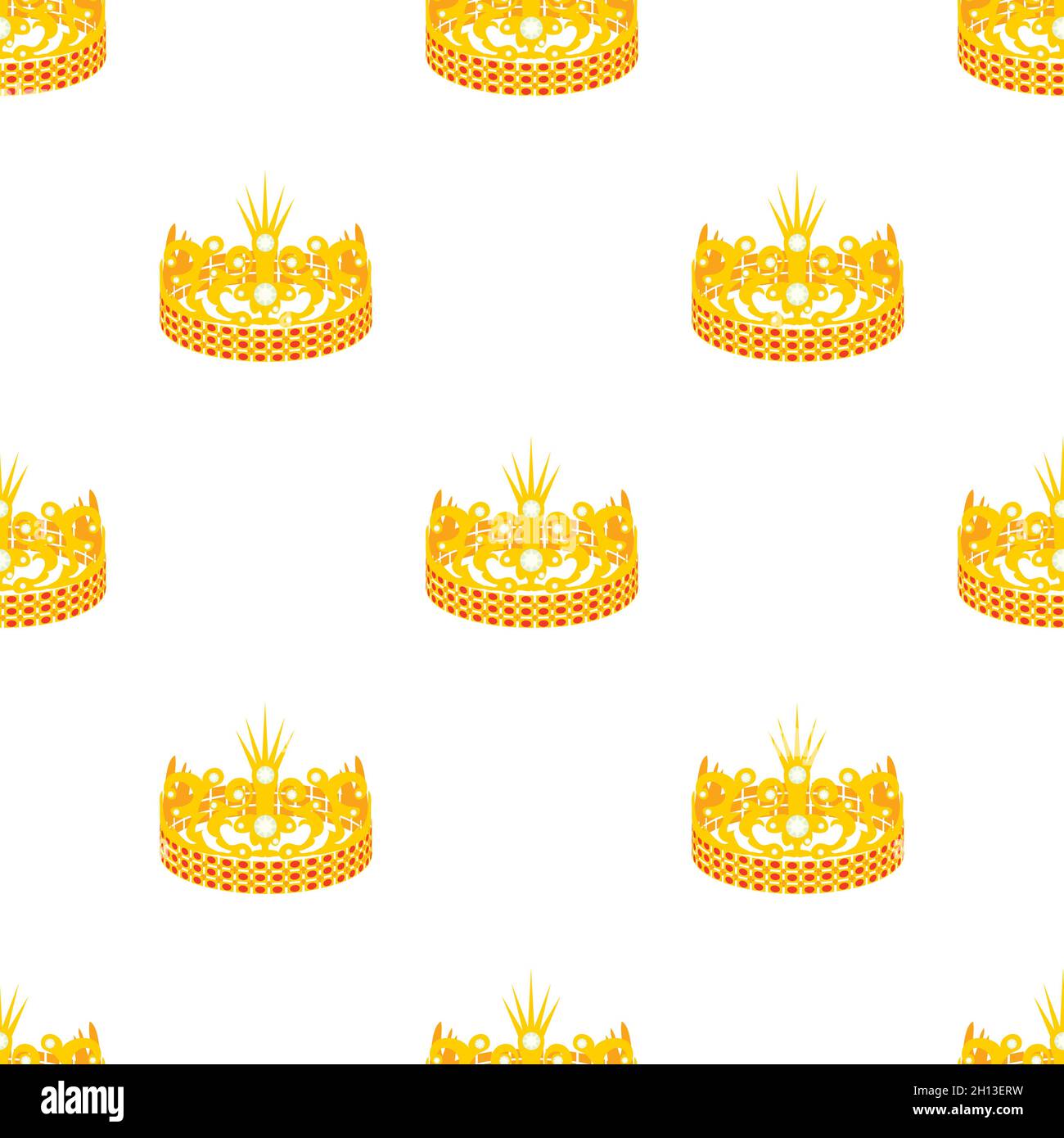 Crown of the Princess pattern seamless background texture repeat ...