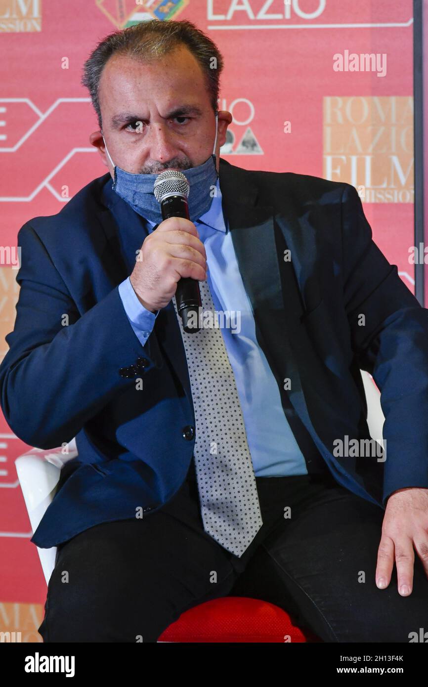 Rome, Italy. 15th Oct, 2021. Alessandro Germani during the Press ...