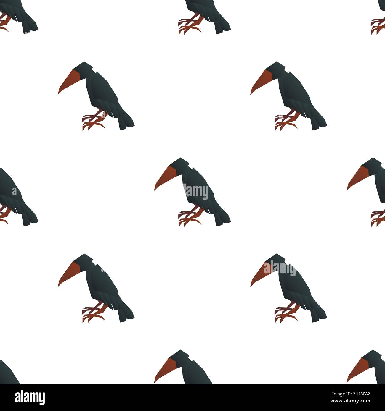 Origami crow pattern seamless background texture repeat wallpaper ...