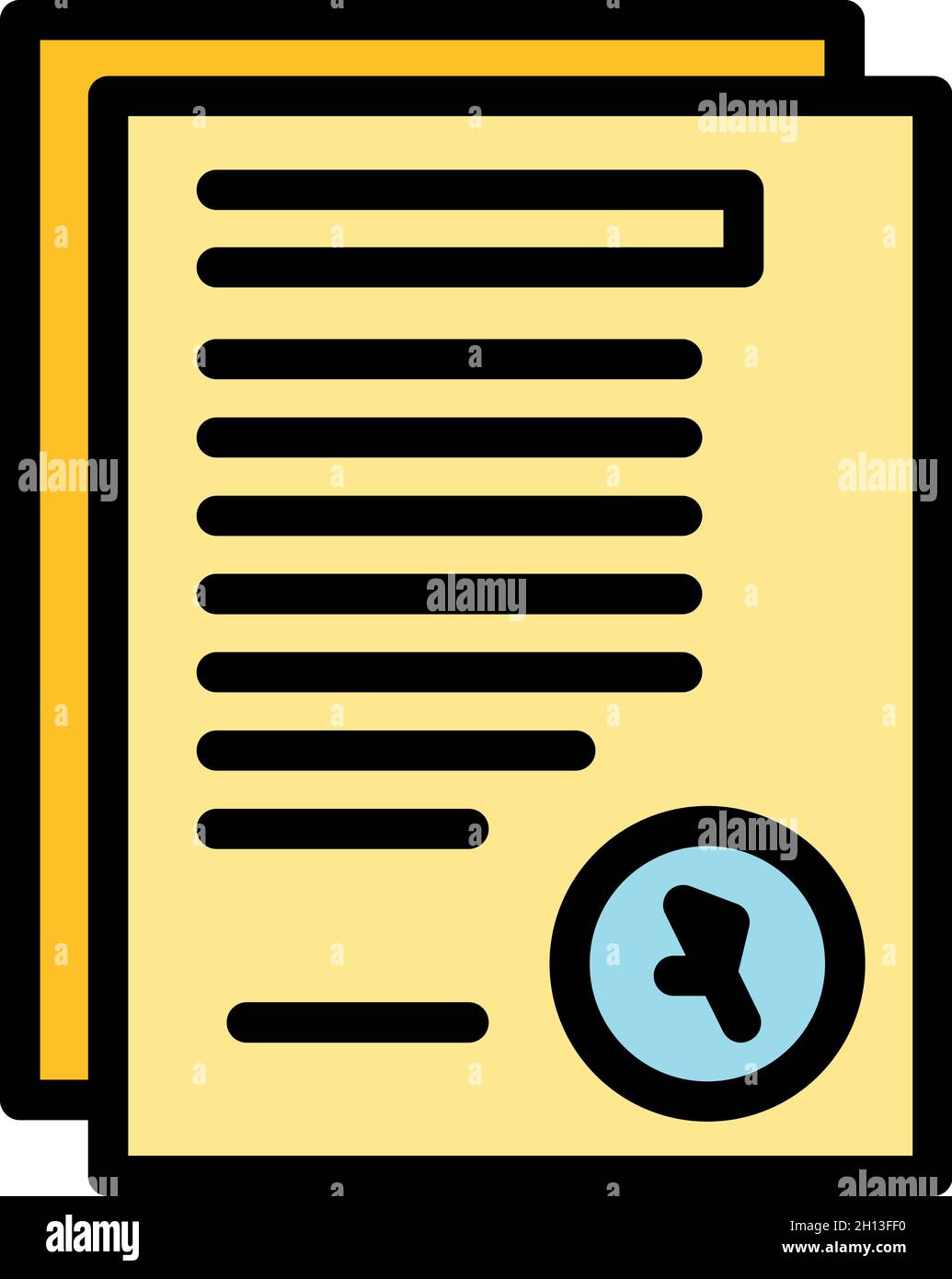 Assistance documents icon. Outline assistance documents vector icon ... Assistance documents icon. Outline assistance documents vector icon ...