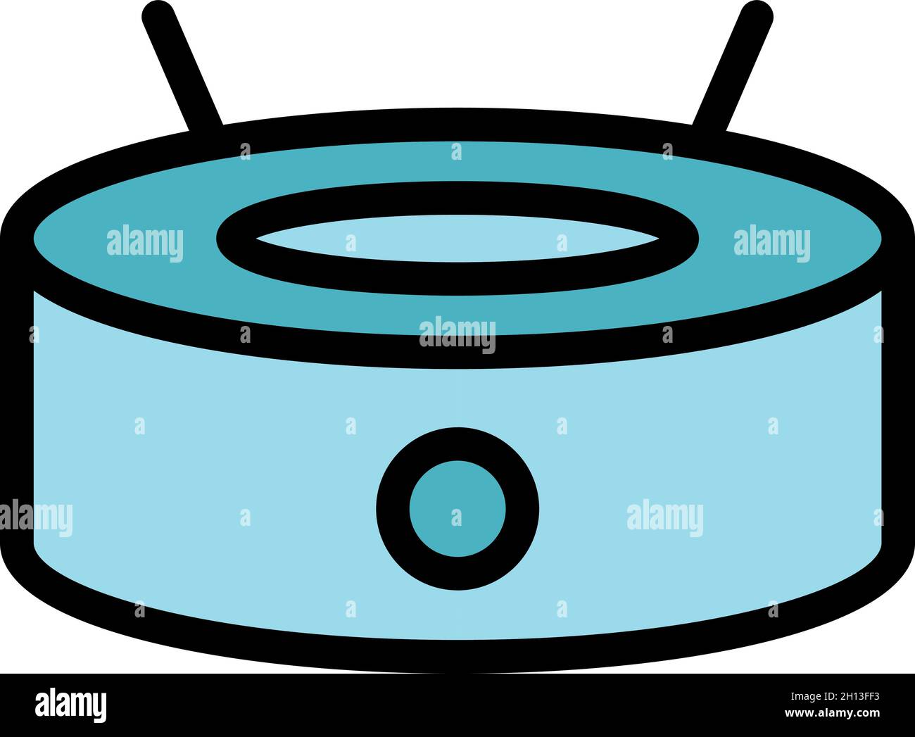 Personal device icon. Outline personal device vector icon color flat ...