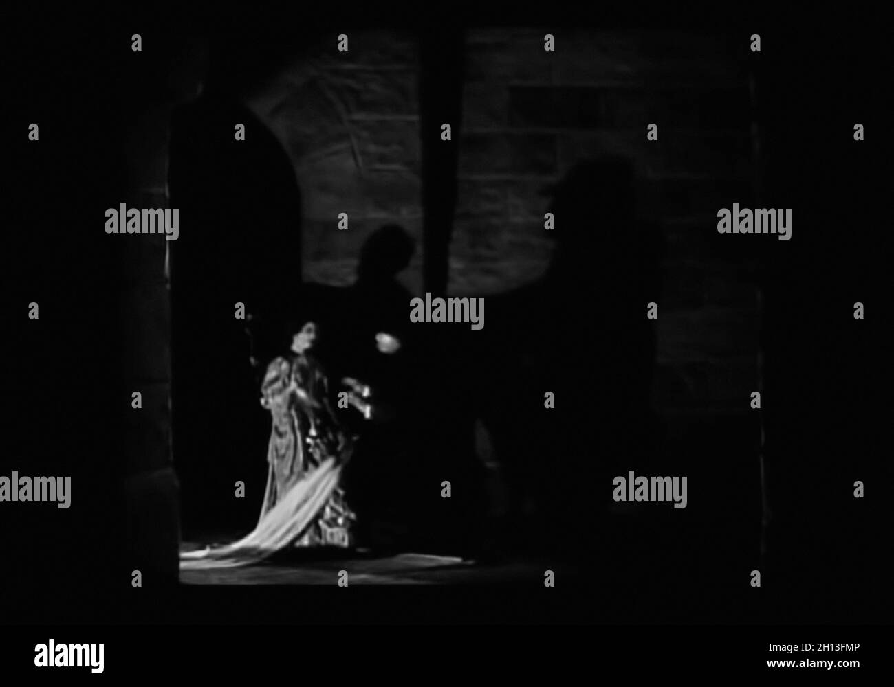 Vintage Phantom of the Opera Lon chaney screen from the film Stock ...