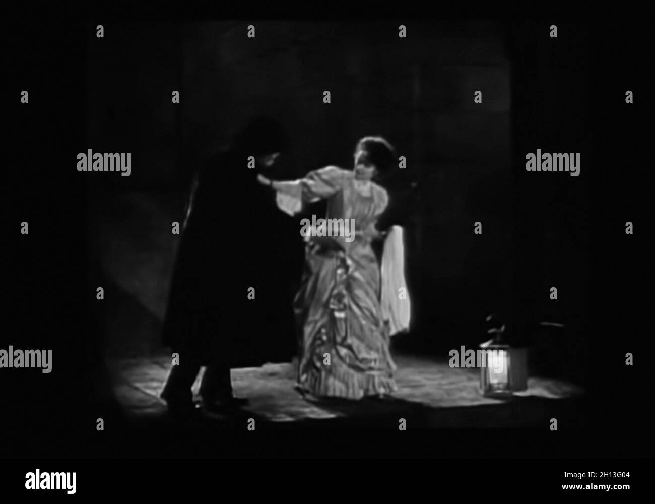 Vintage Phantom of the Opera Lon chaney screen from the film Stock ...