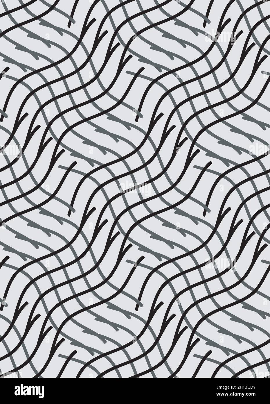 Line, optical illusion seamless pattern. Abstract diagonal geometric ...