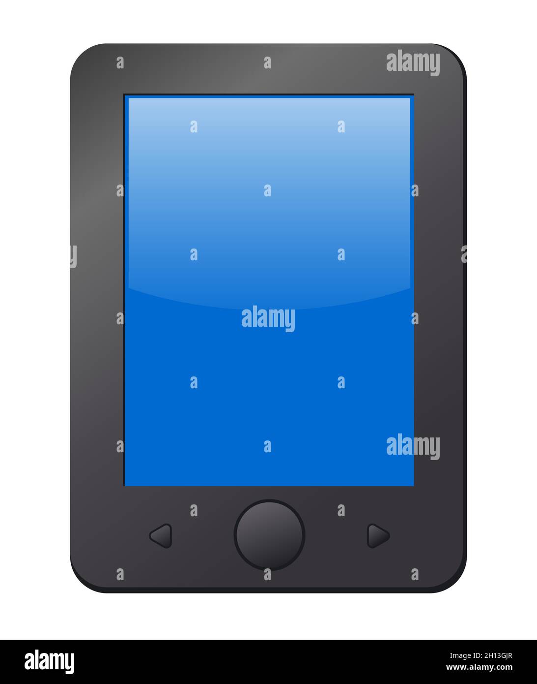 illustration of the mobile book reader device Stock Vector Image & Art ...