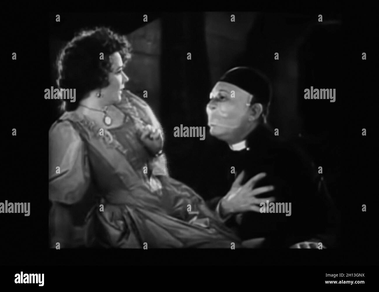 Vintage Phantom of the Opera Lon chaney screen from the film Stock ...