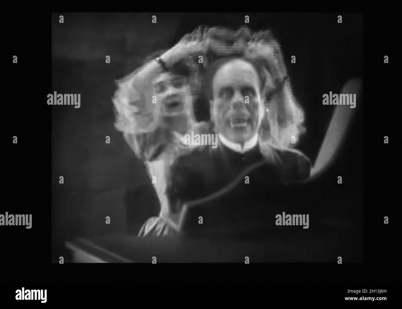 Vintage Phantom of the Opera Lon chaney screen from the film Stock ...
