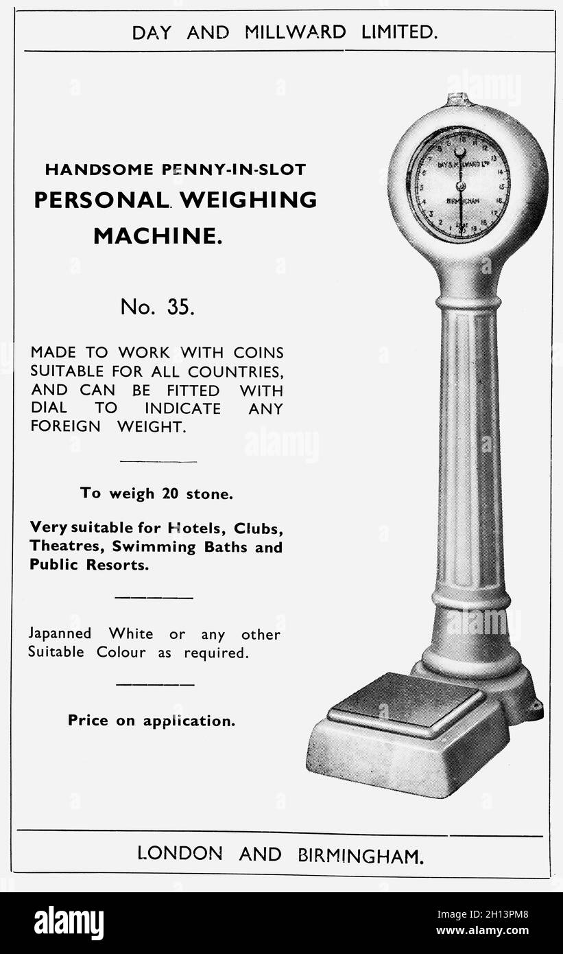 Vintage penny scale hi-res stock photography and images - Alamy