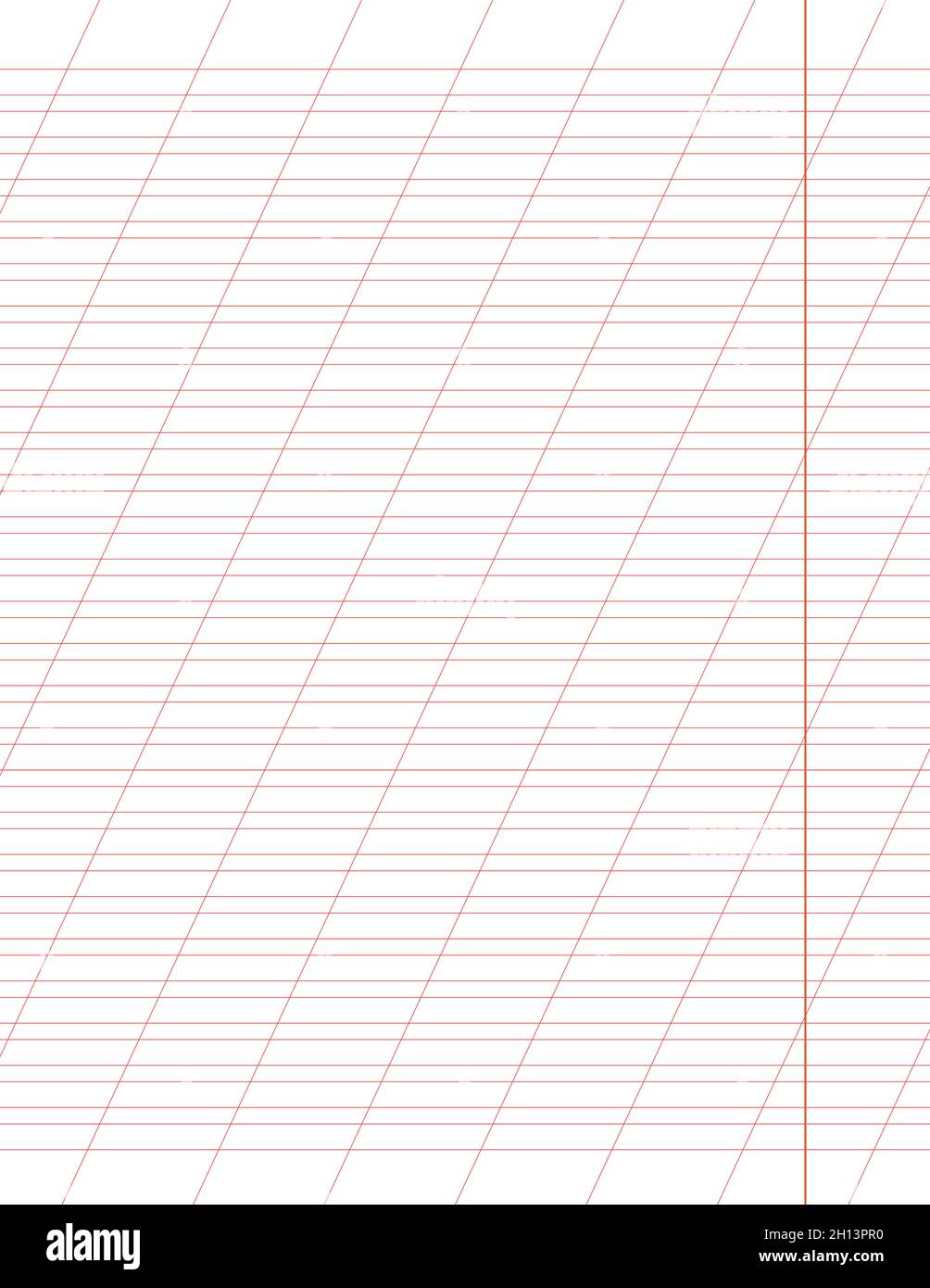 Graph paper. Printable lined grid paper with color horisontal, diagonal ...