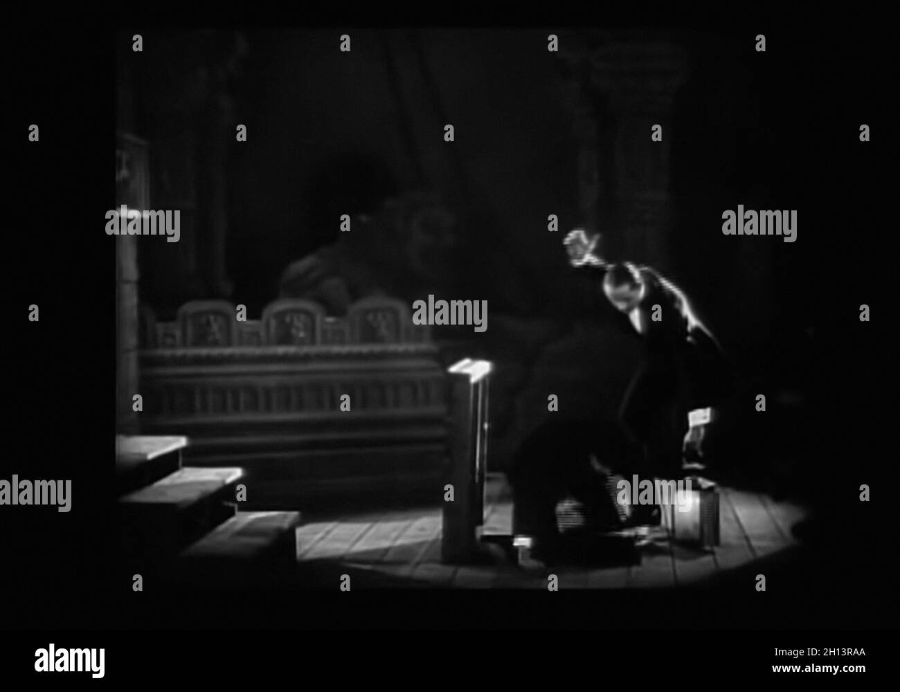 Vintage Phantom of the Opera Lon chaney screen from the film Stock ...