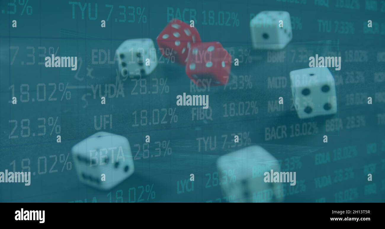 Falling dice hi-res stock photography and images - Alamy