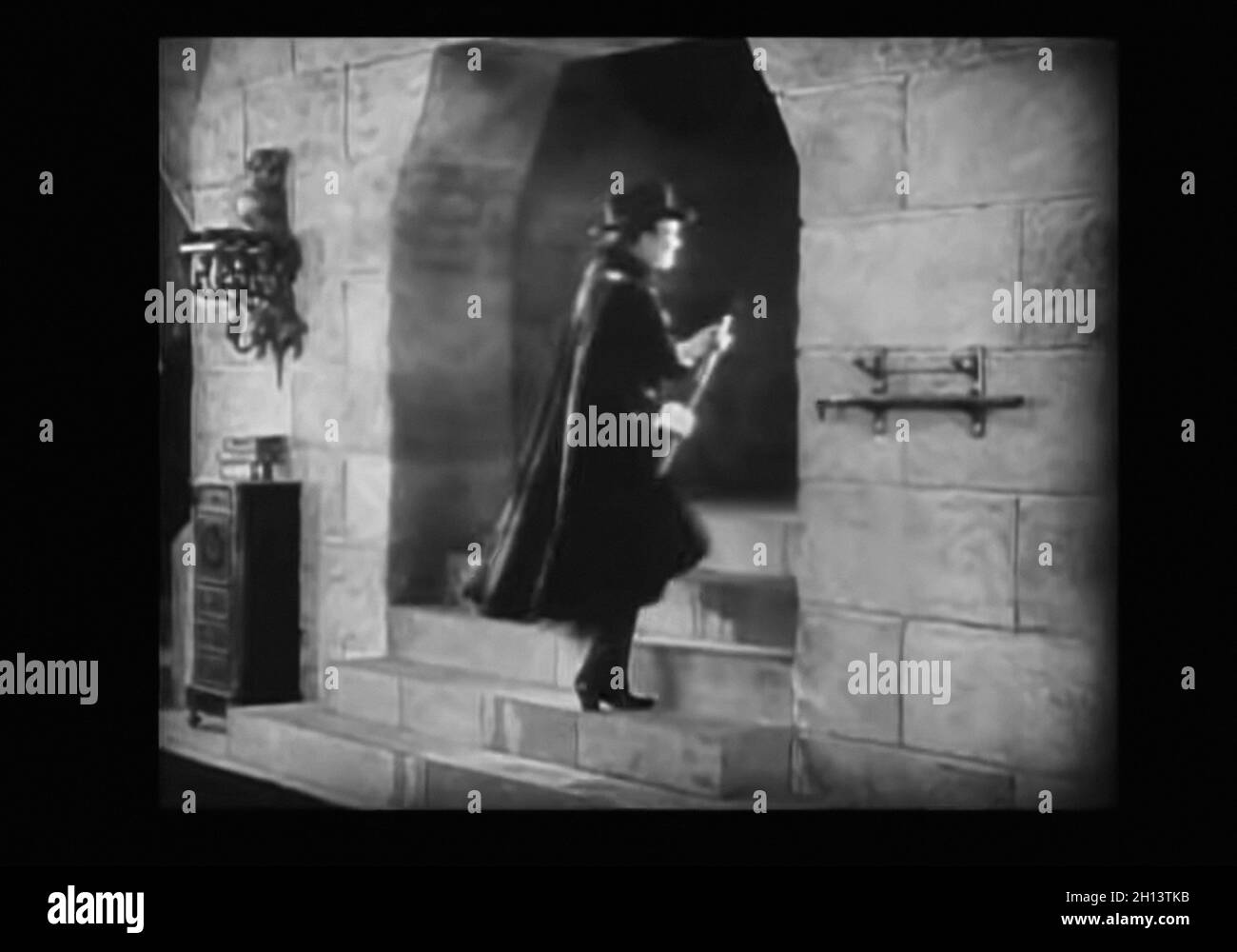 Vintage Phantom of the Opera Lon chaney screen from the film Stock ...