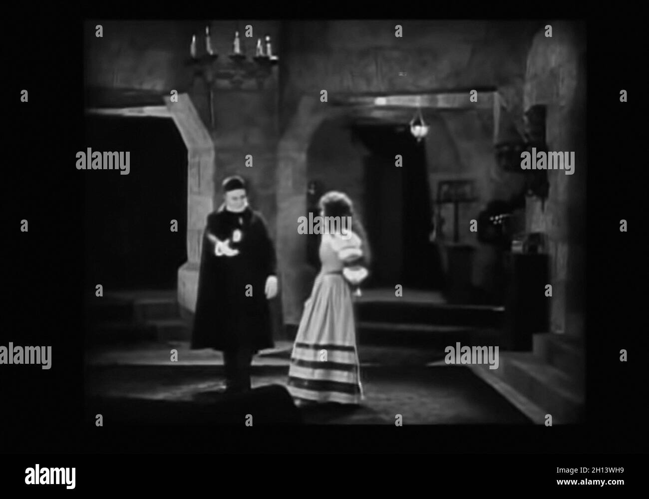 Vintage Phantom of the Opera Lon chaney screen from the film Stock ...