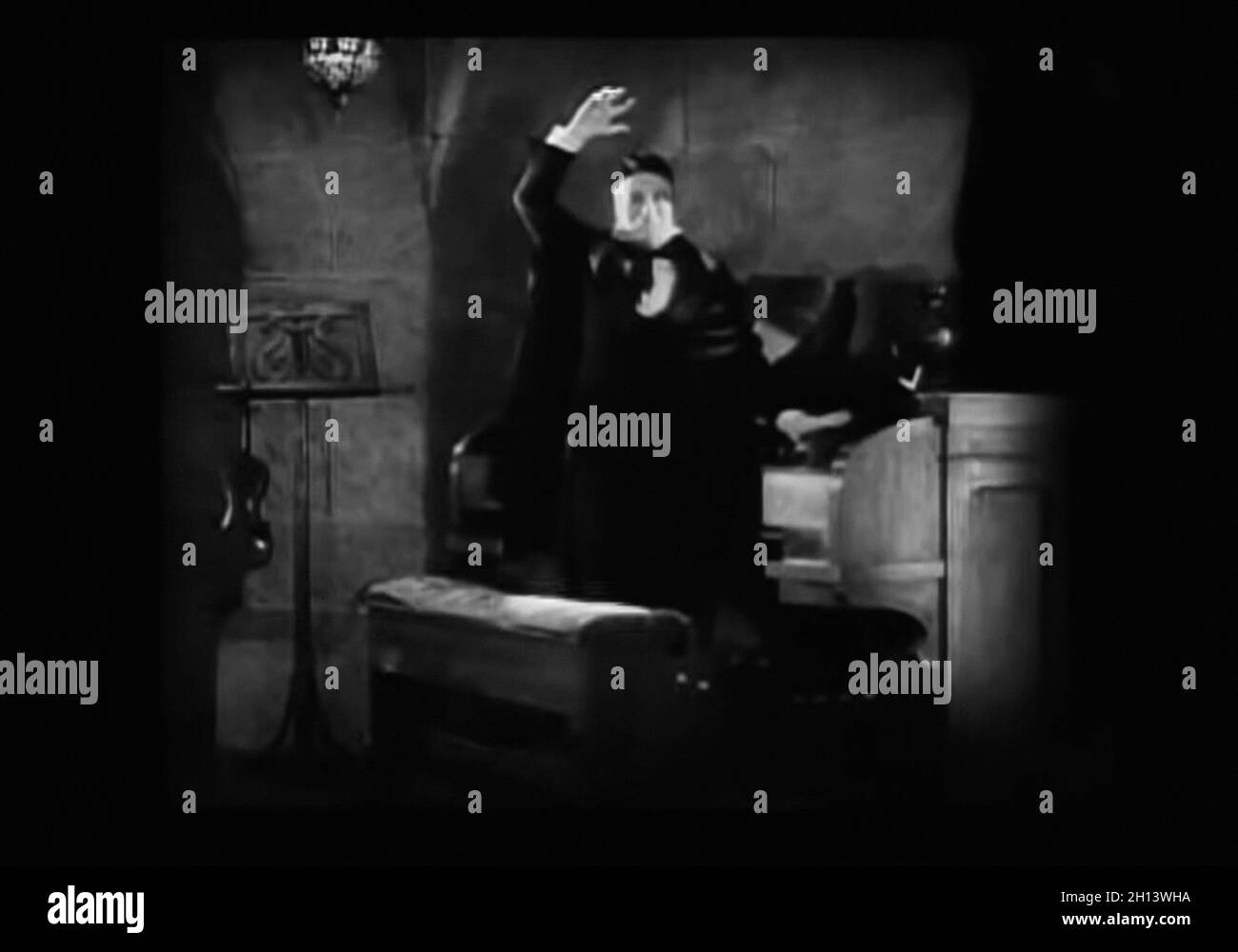 Vintage Phantom of the Opera Lon chaney screen from the film Stock ...