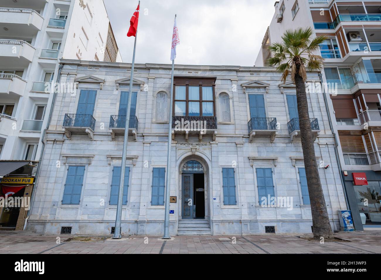 Izmir, Turkey - September 2021: Ataturk museum in Izmir. The Izmir ...
