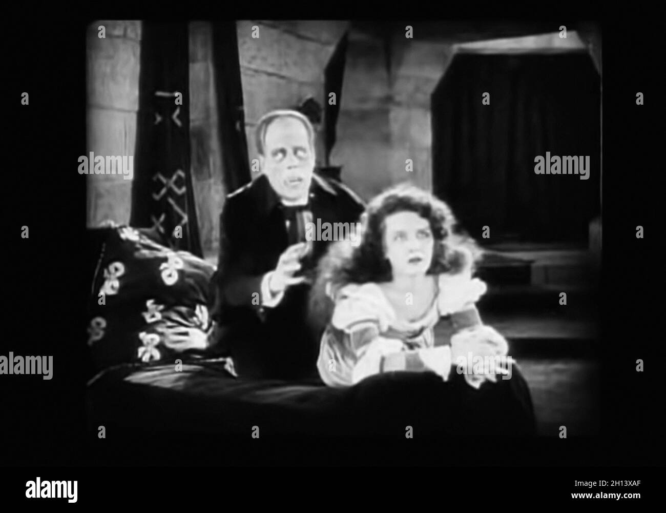 Vintage Phantom of the Opera Lon chaney screen from the film Stock ...
