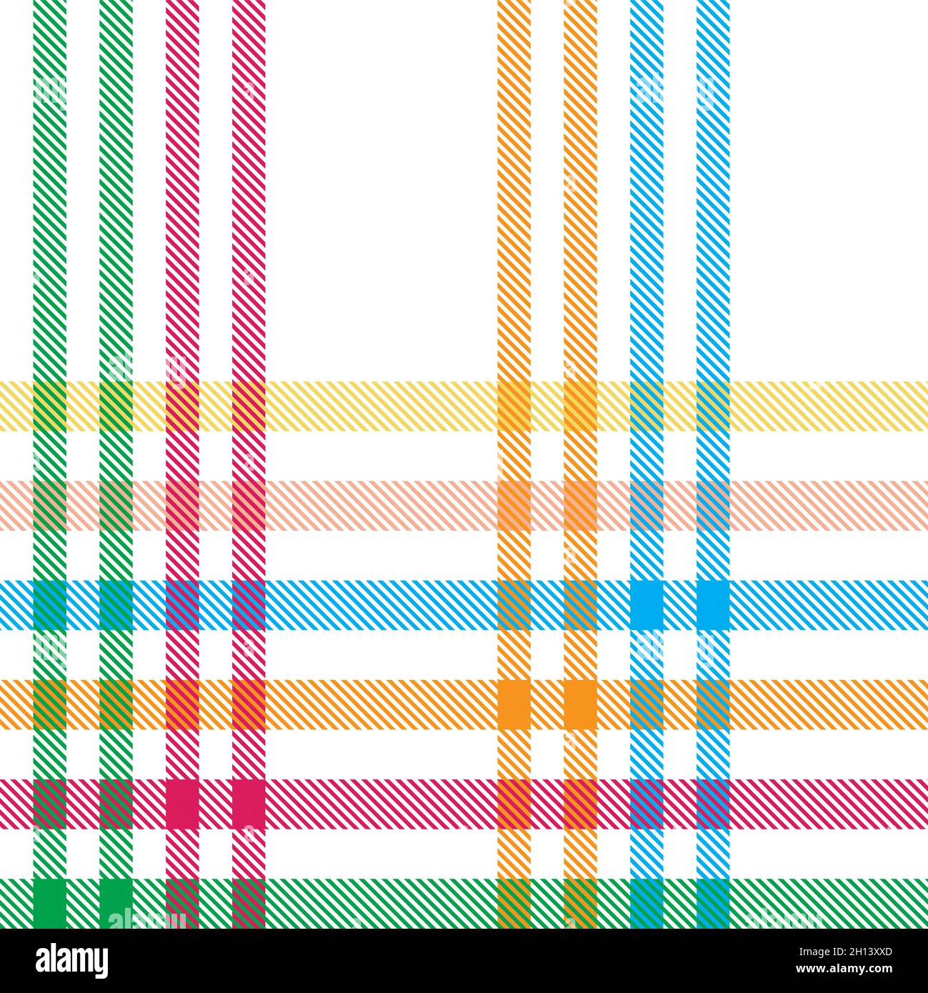 Rainbow Plaid, checkered, tartan seamless pattern suitable for fashion ...
