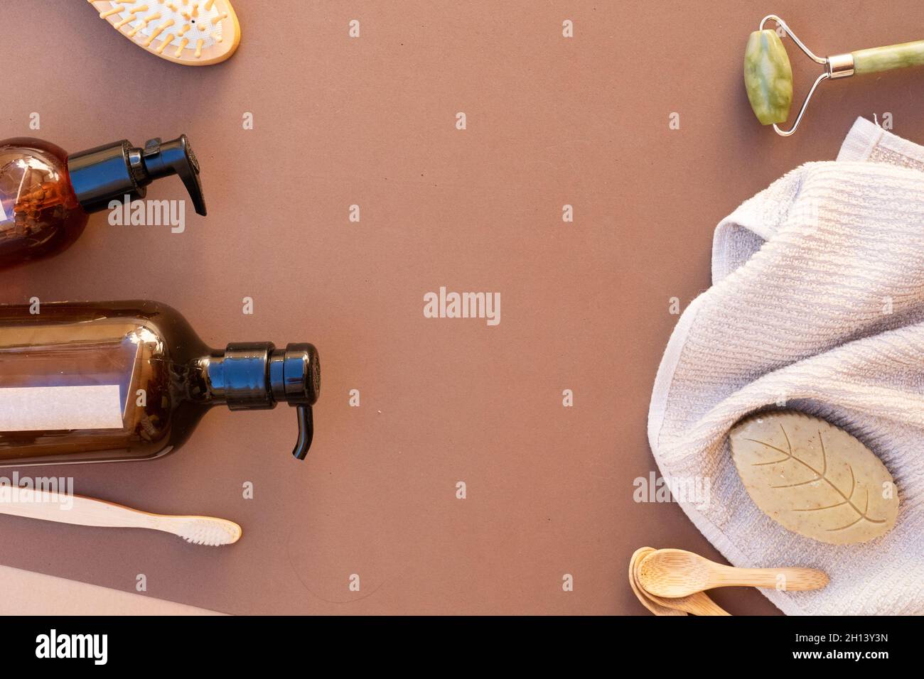 Natural cosmetics set Stock Photo - Alamy