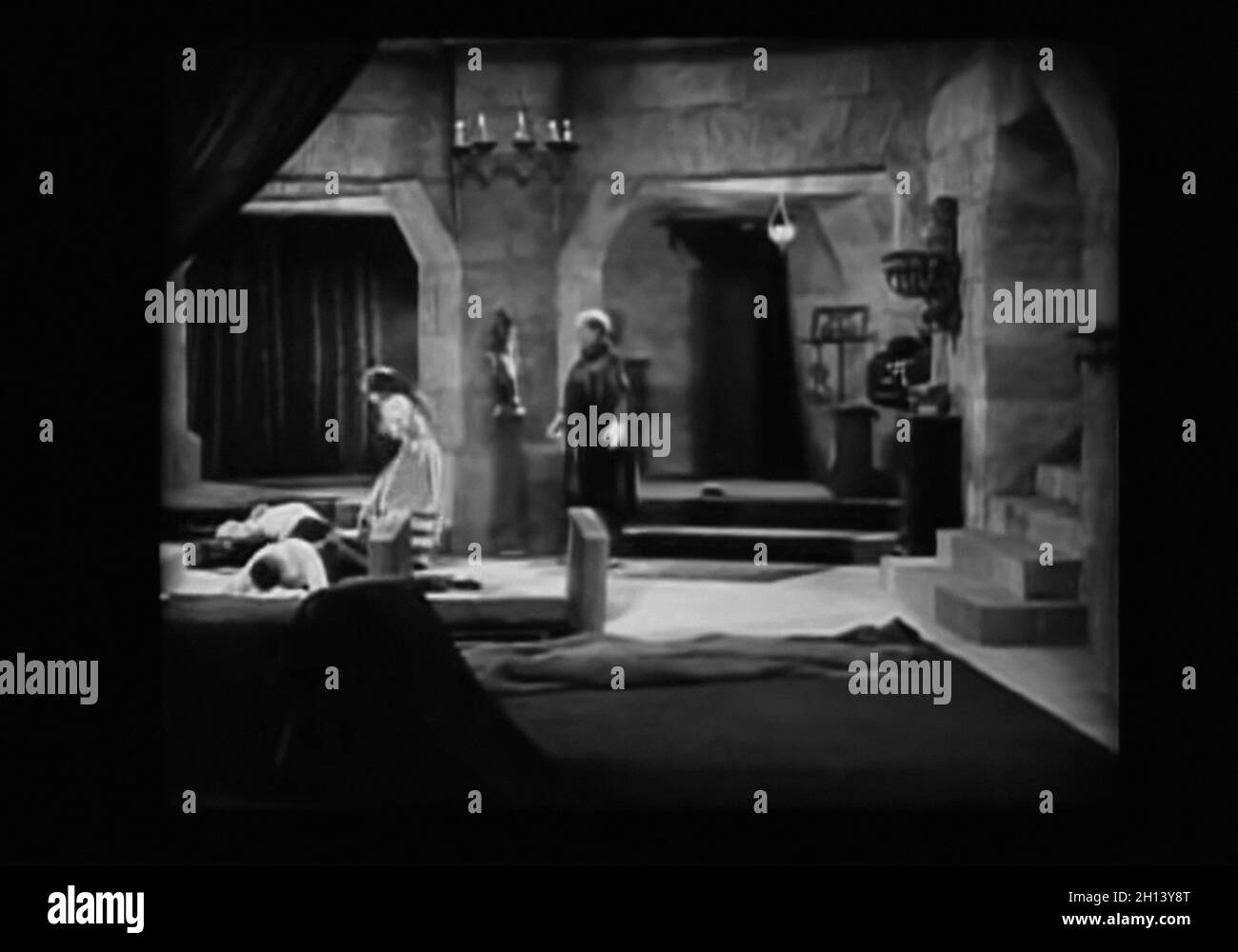 Vintage Phantom of the Opera Lon chaney screen from the film Stock ...