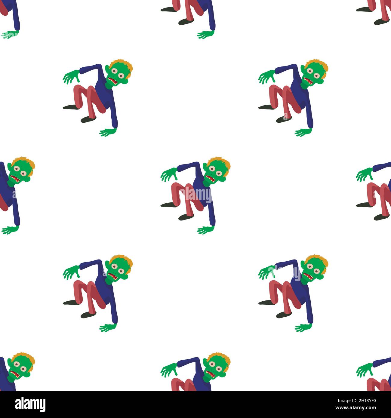 Zombie on the floor pattern seamless background texture repeat ...