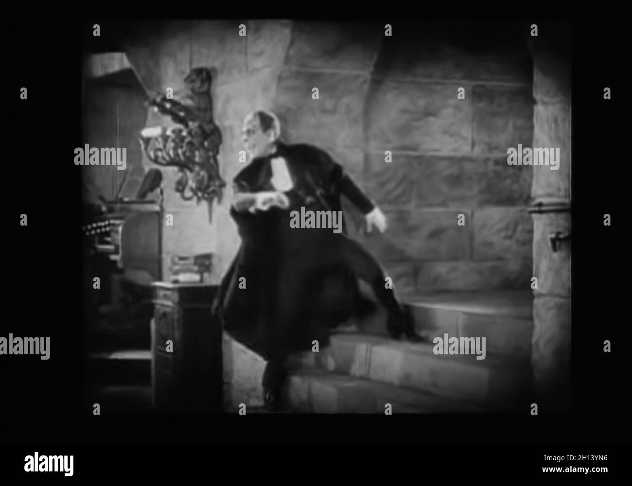 Vintage Phantom of the Opera Lon chaney screen from the film Stock ...