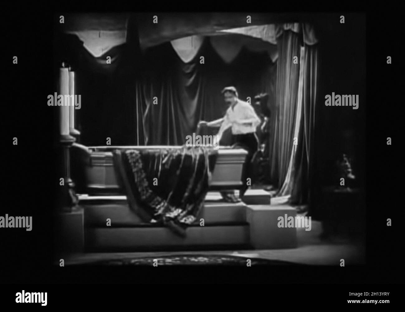 Vintage Phantom of the Opera Lon chaney screen from the film Stock ...