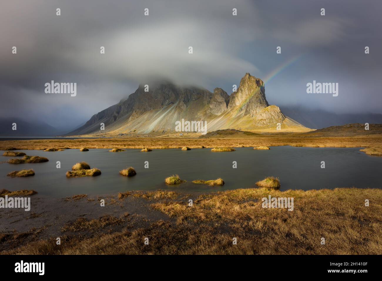 Eystrahorn mountains hi-res stock photography and images - Alamy