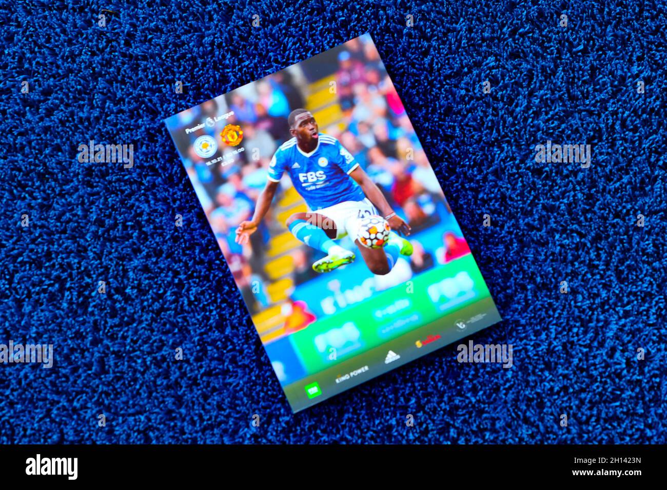Manchester city football programme hi-res stock photography and images ...