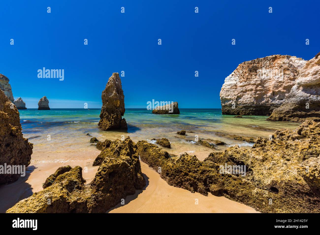 Beautiful view sunset alvor hi-res stock photography and images - Alamy