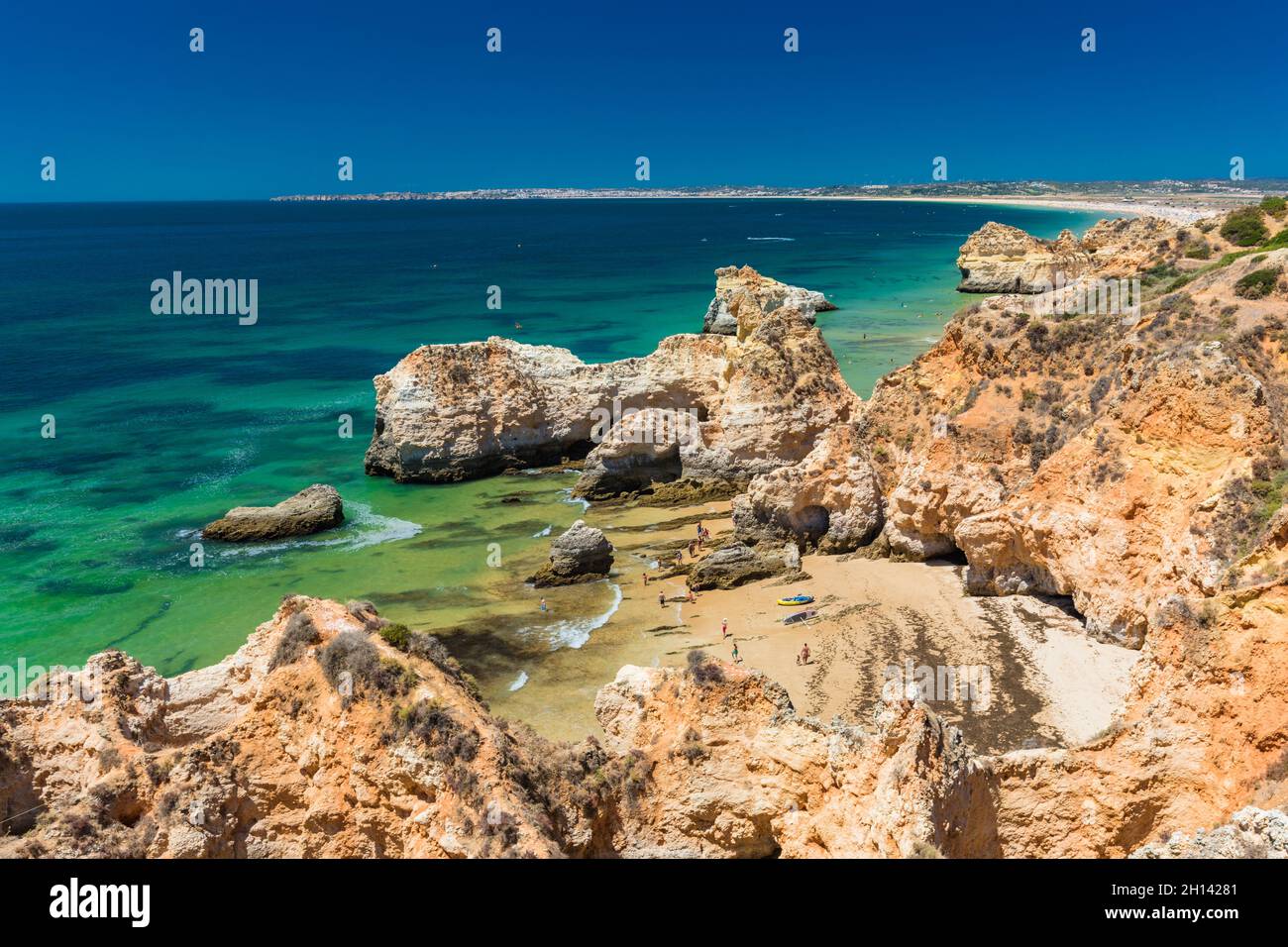 Beautiful view sunset alvor hi-res stock photography and images - Alamy