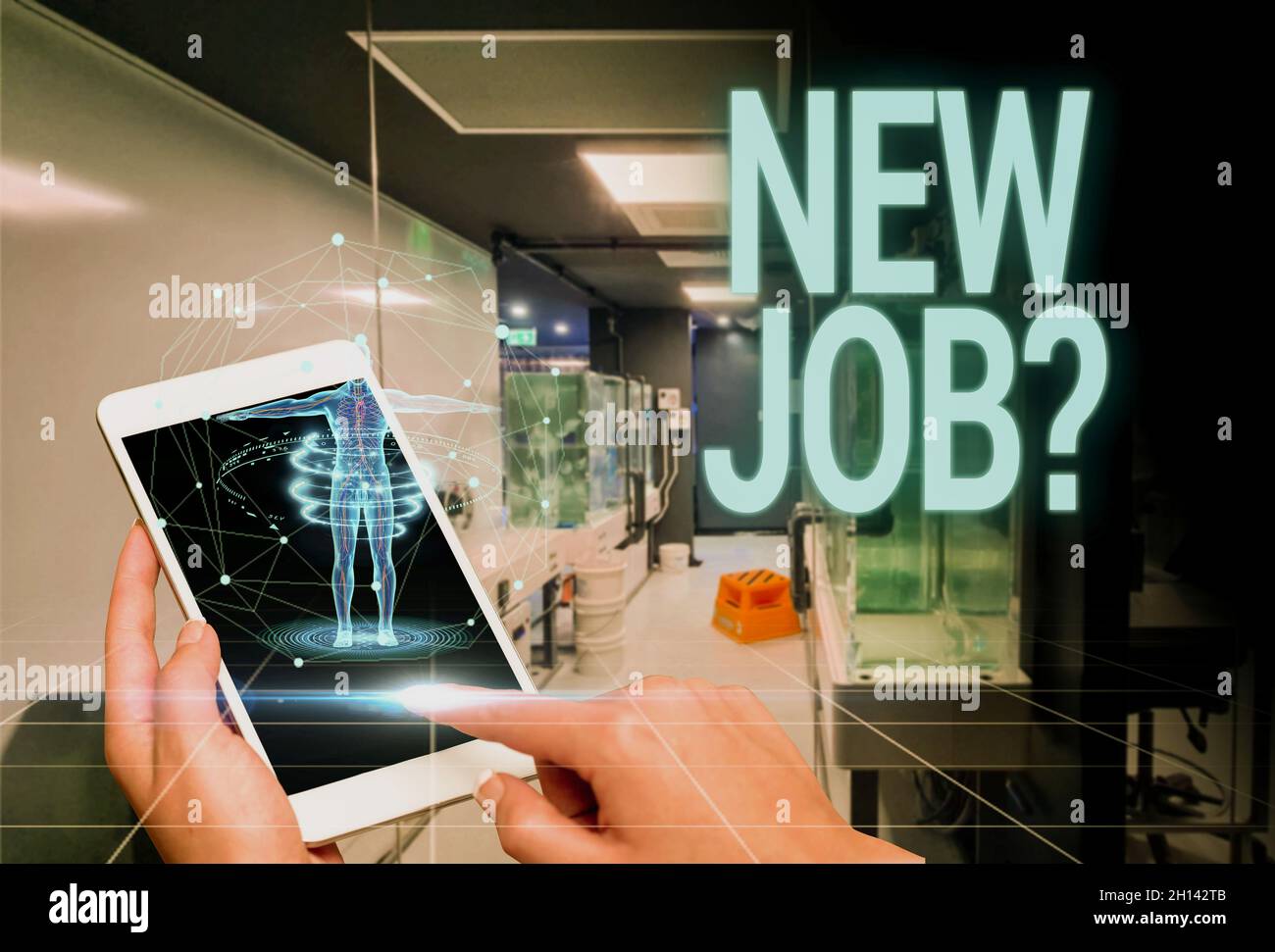 Inspiration showing sign New Job Question. Business concept formal ...