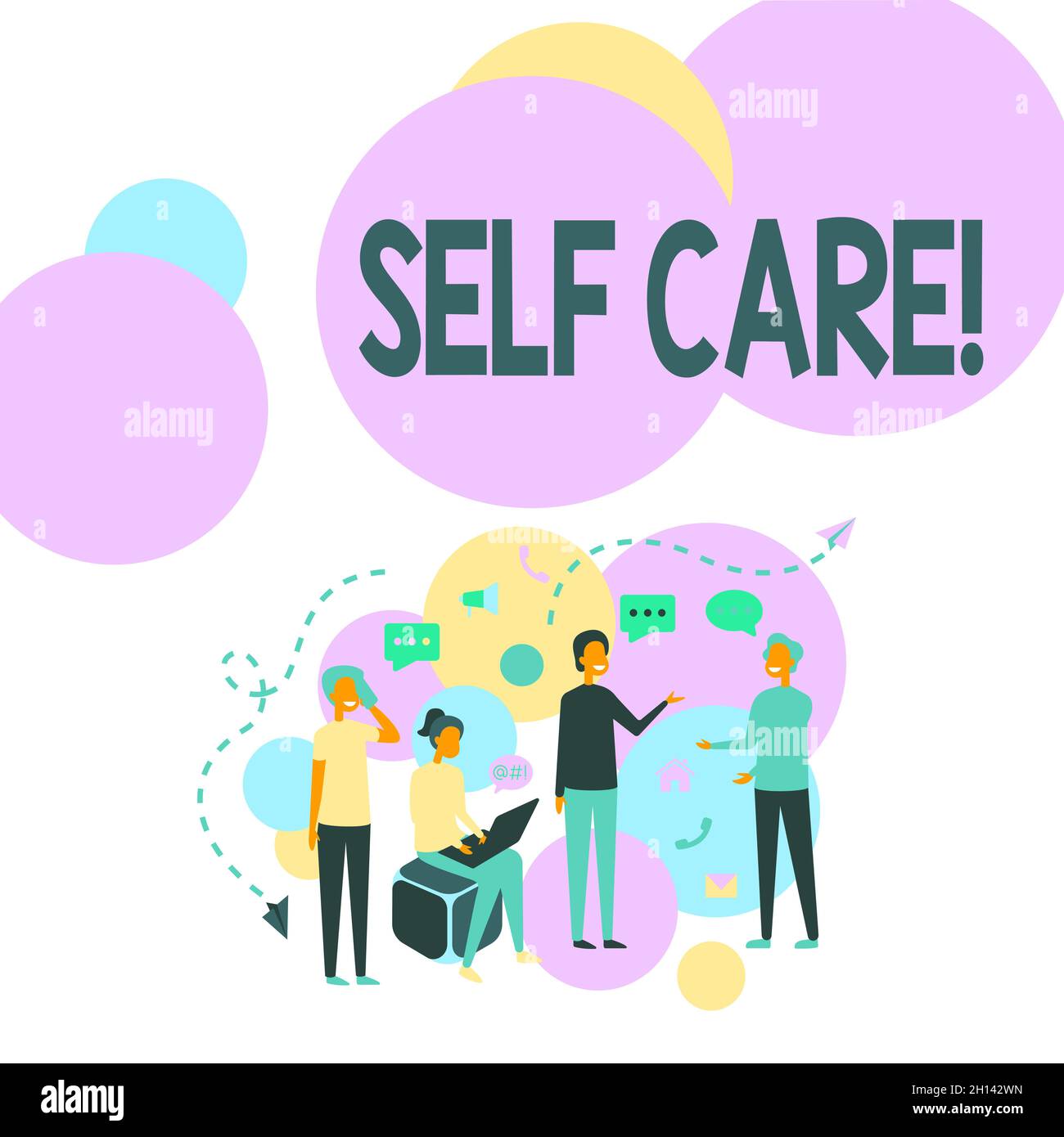 Conceptual display Self Care. Business concept practice of taking ...