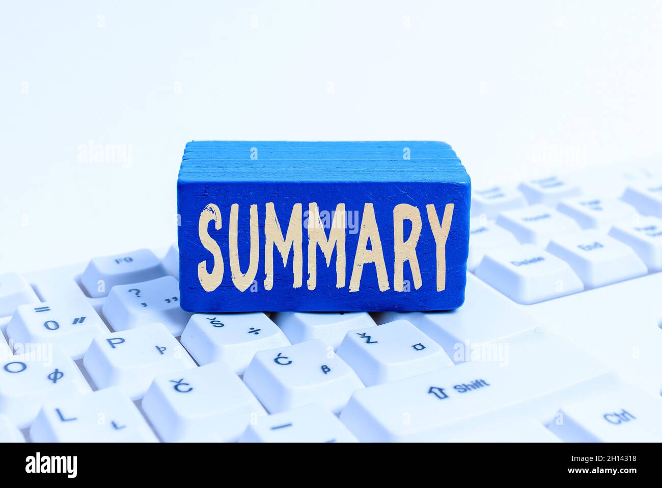 Conclusion slide hi-res stock photography and images - Alamy