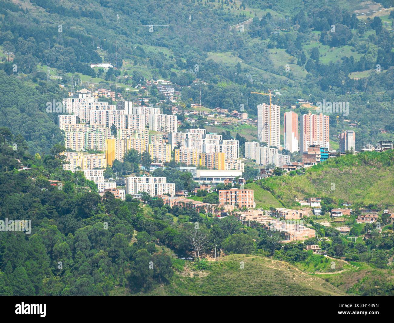 Medellin overview hi-res stock photography and images - Alamy