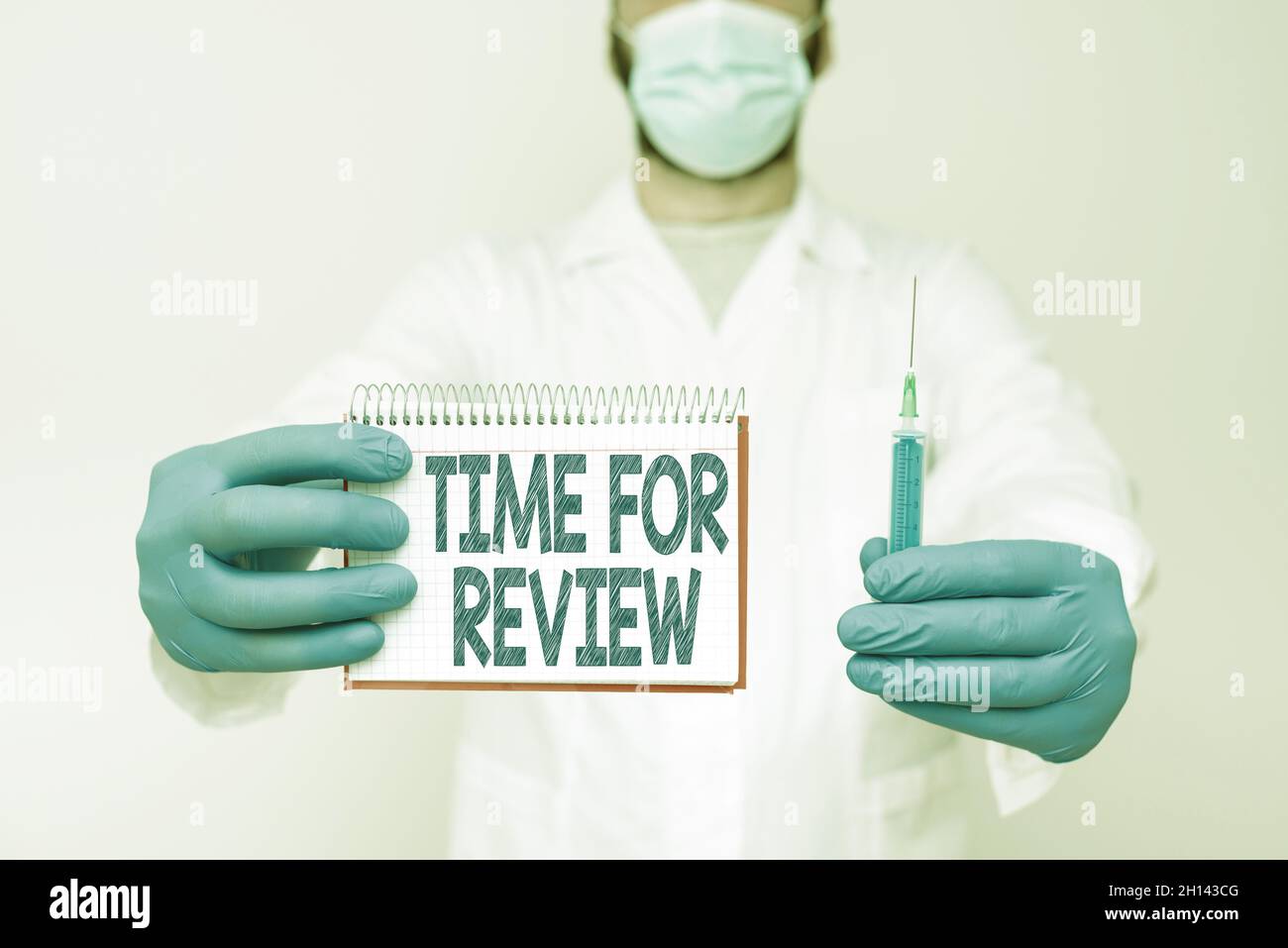 Writing displaying text Time For Review. Word Written on formal ...