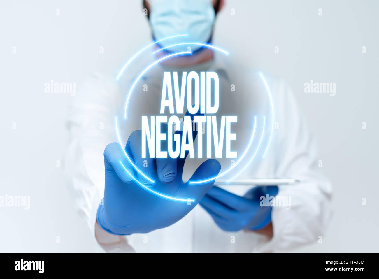 Text sign showing Avoid Negative. Internet Concept Staying away from ...