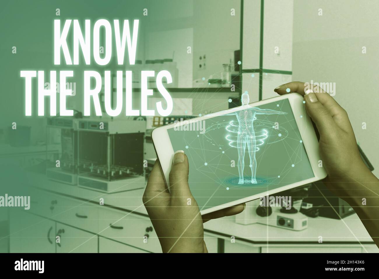 Conceptual display Know The Rules. Business idea set explicit or ...
